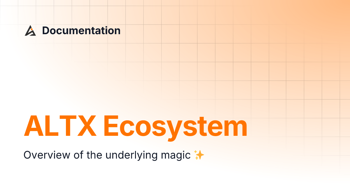 ALTX Ecosystem | Documentation