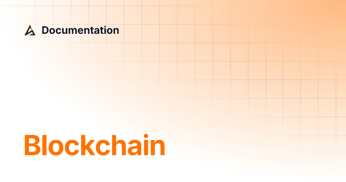 Blockchain | Documentation